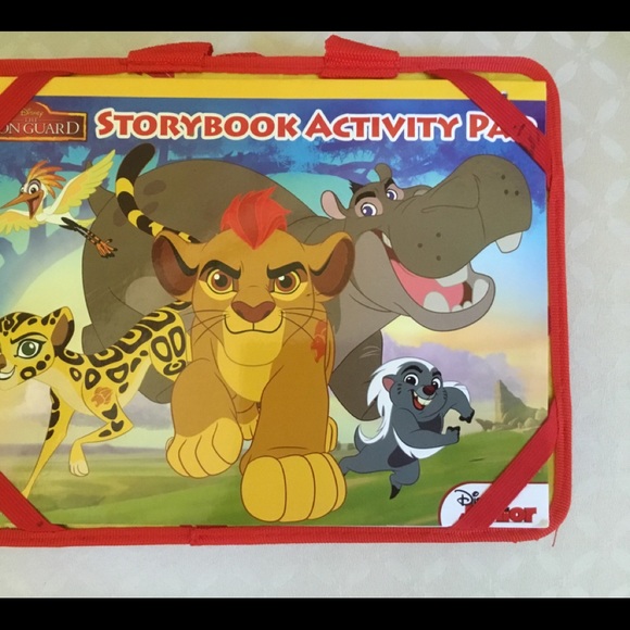 Toys | Disney Lion Guard Storybook Activity Padlap Pad | Poshmark